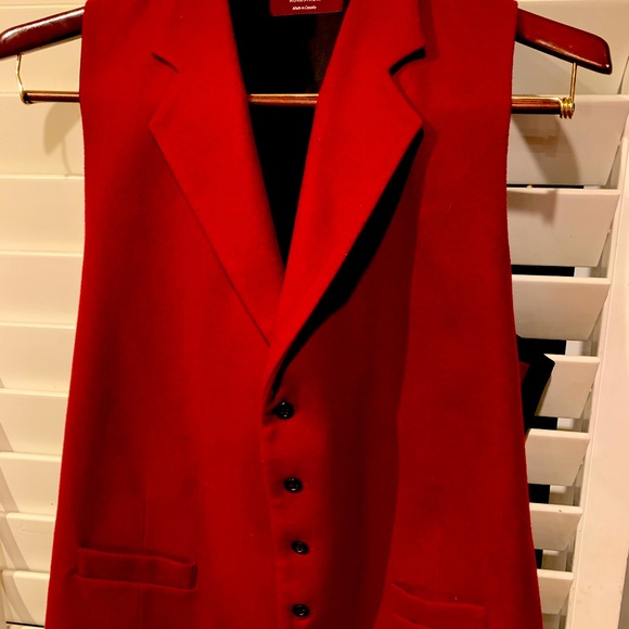 Nordstrom | Suits & Blazers | Mens Red Vest By Nordstrom Xxl | Poshmark